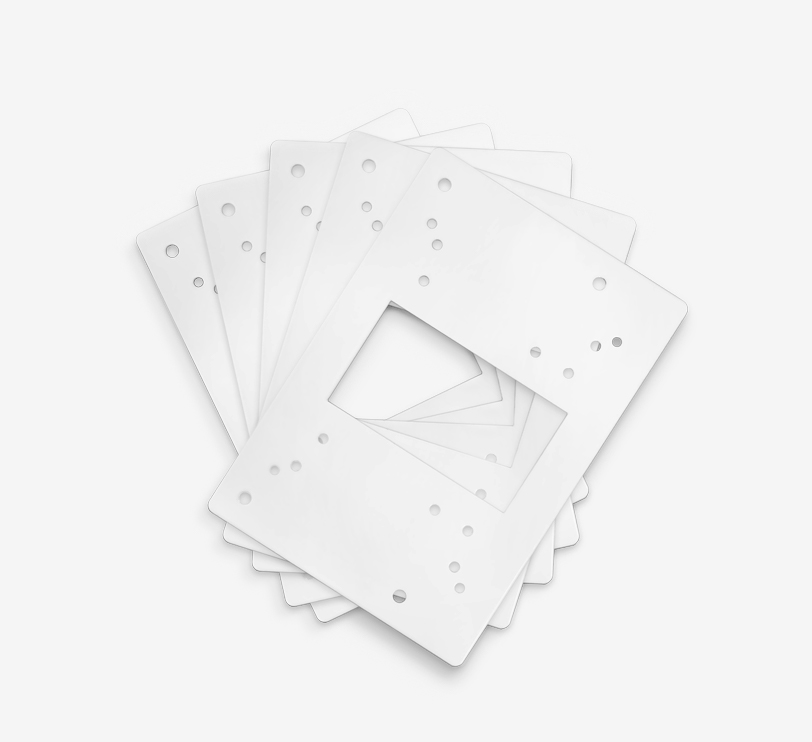 Net2 - Cabinet mounting plate, pack of 5 | Paxton