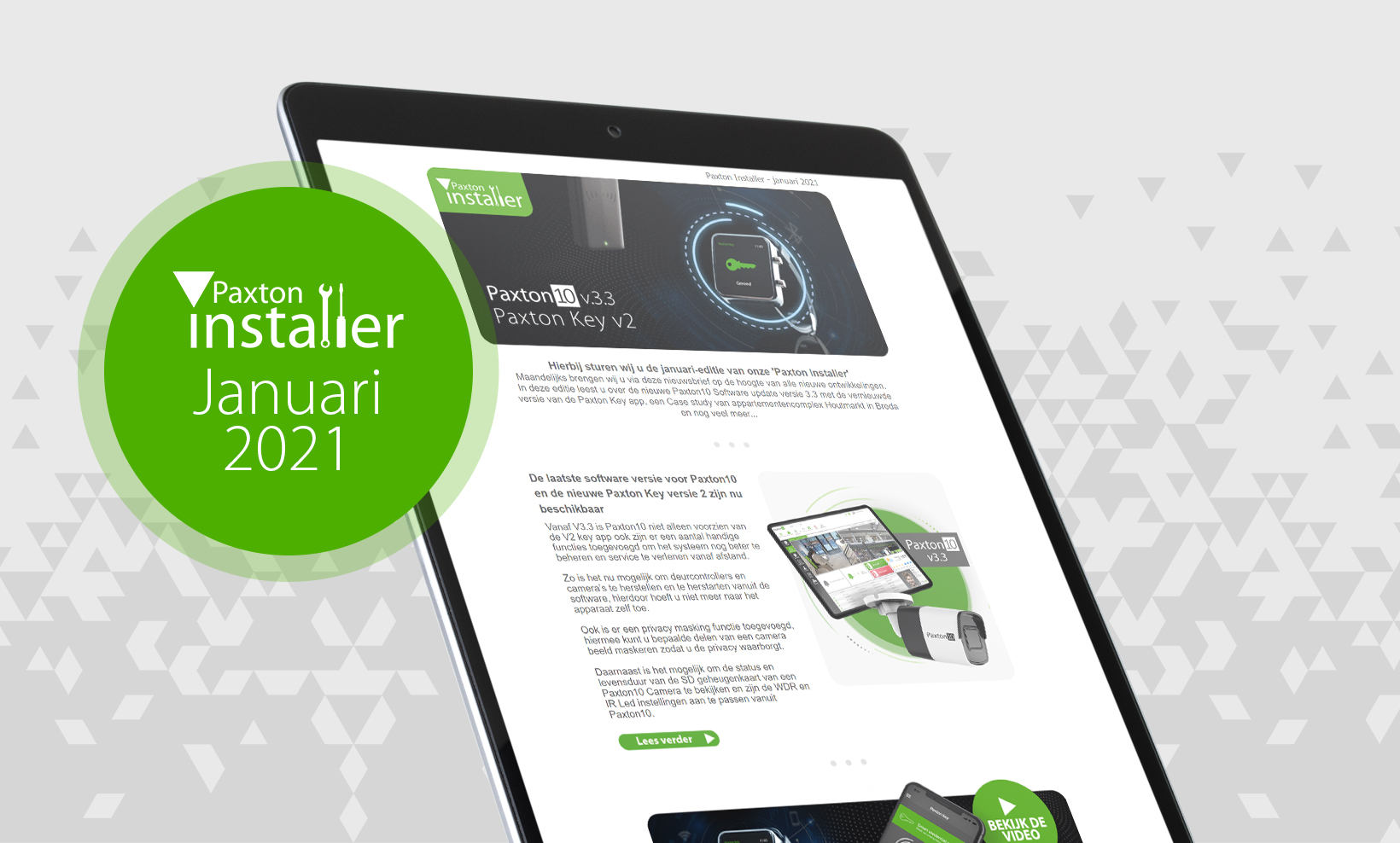 Paxton Installer januari 2021 is uit! | Paxton