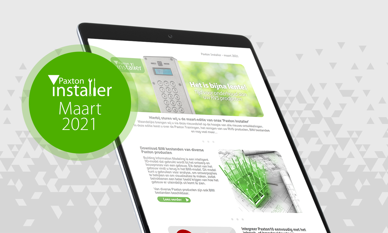 Paxton Installer maart 2021 is uit! | Paxton