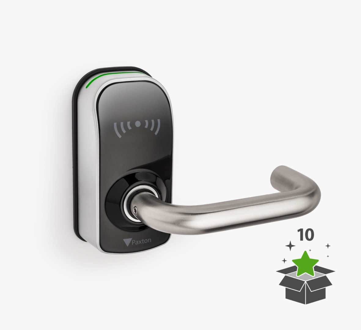 PaxLock Pro - Euro, external, black | Paxton