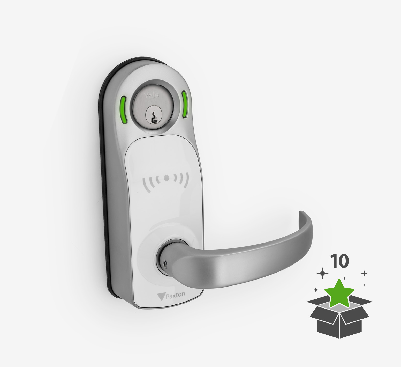 PaxLock Pro - Mortise, galaxy, white (LOCK SOLD SEPARATELY) | Paxton