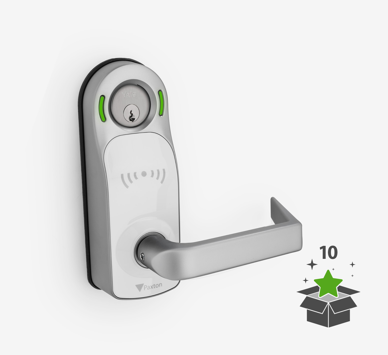 PaxLock Pro - Mortise, eclipse, white (LOCK SOLD SEPARATELY) | Paxton